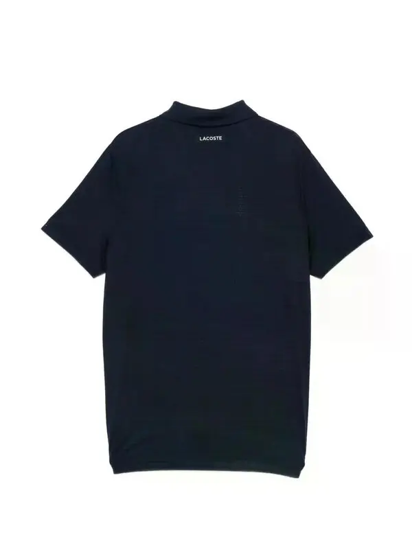 Lacoste Tennis Jacquard Polo Shirt - Blue