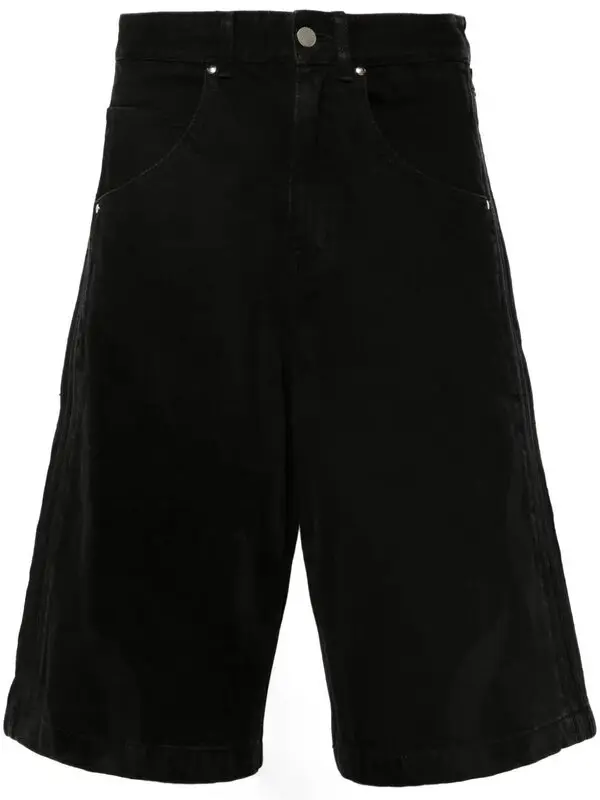 Adidas Flames Mid-rise Denim Shorts