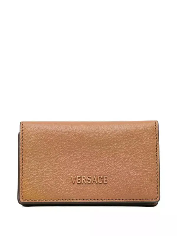 Versace Vitello Wallet - Brown
