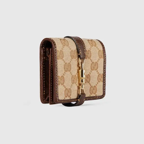 Gucci Jackie Medium Wallet Gg Canvas