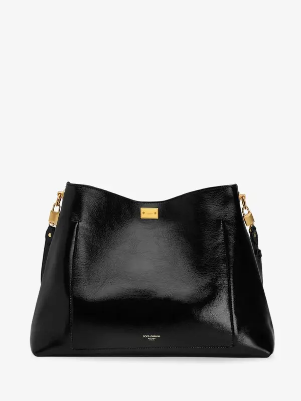 Dolce & Gabbana Vittoria Leather Handbag