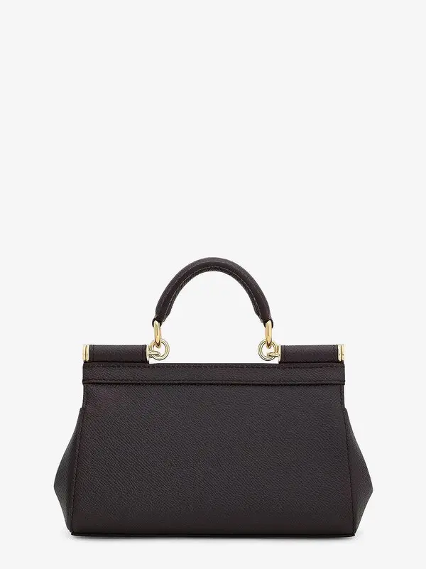 Dolce & Gabbana Sicily Small Leather Crossbody Bag