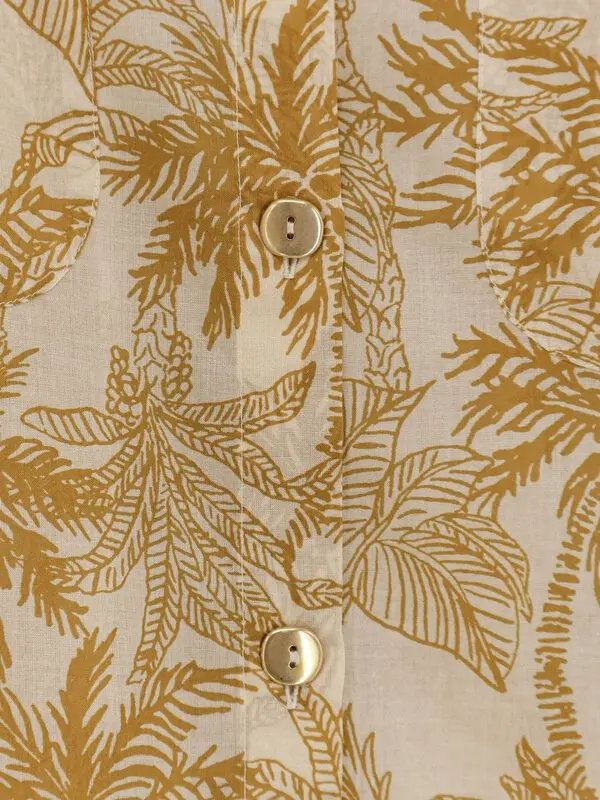 ERES Cotton Panama Shirt With Printed Pattern