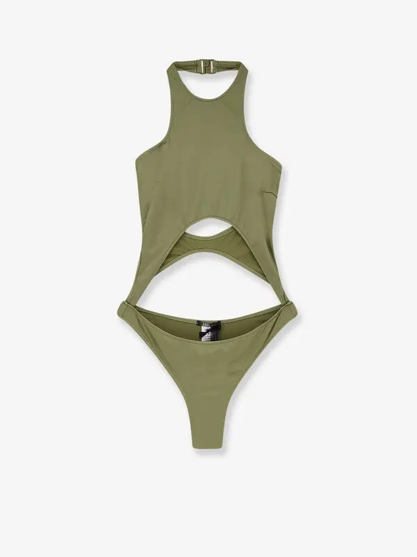 VENUJA Nylon Onepiece Swimsuit - Green