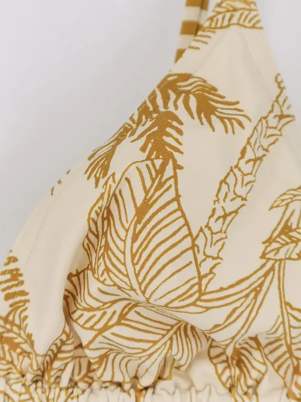 ERES Nylon Bikini Top - Yellow