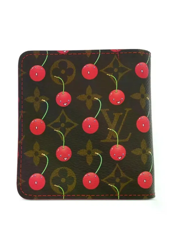 LOUIS VUITTON X Takashi Murakami. 2005 Cherry-print Wallet
