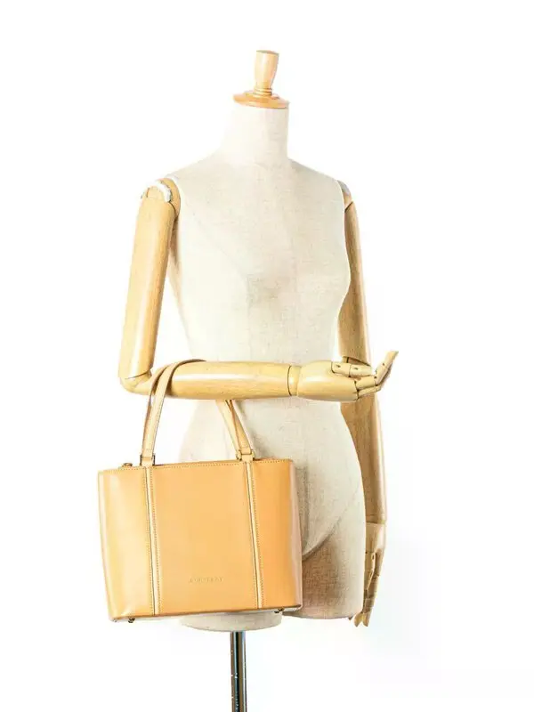Burberry 2000-2017 Leather Tote Bag