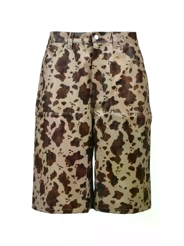BREATH Horse-print Shorts