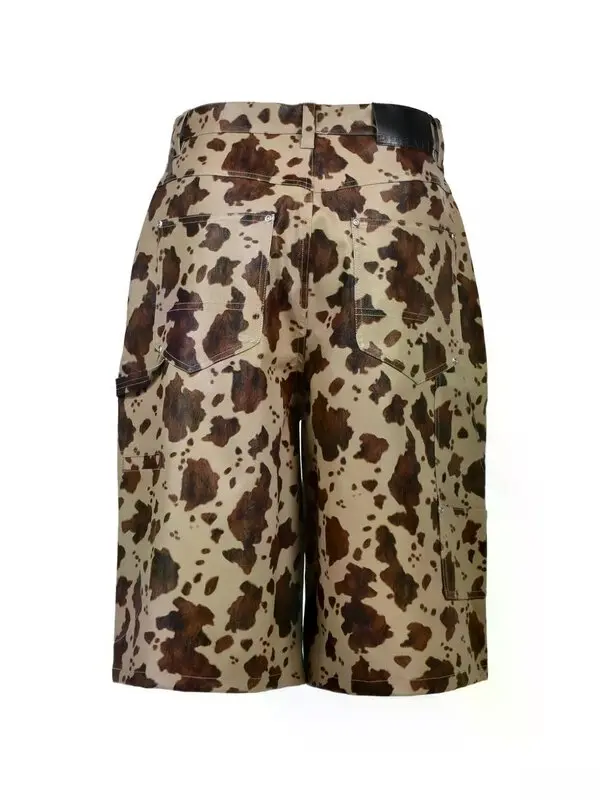 BREATH Horse-print Shorts