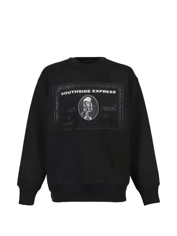 BREATH Graphic Crew-neck Sweatshirt