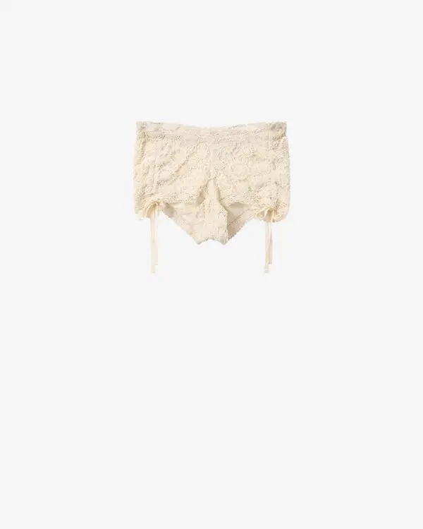 Isabel Marant Yeliz Shorts - White