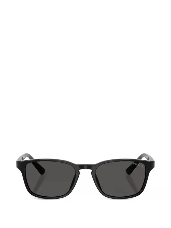 Prada Rectangle Frame Sunglasses - Black