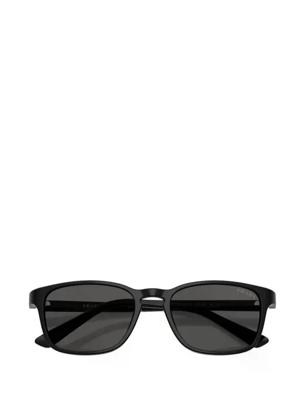 Prada Rectangle Frame Sunglasses - Black