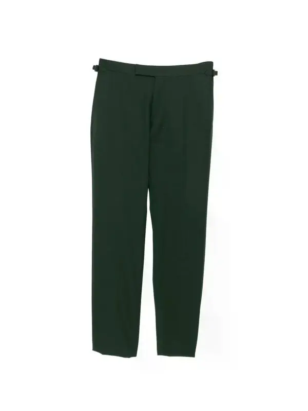 TOM FORD Wool Trousers - Green