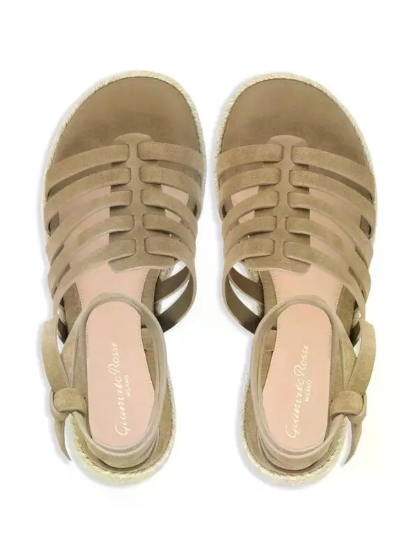GIANVITO ROSSI Pompei Tie-fastening Espadrille - Neutrals
