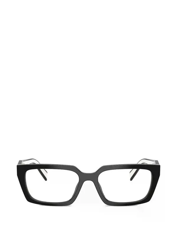 Prada Rectangle-frame Eyeglasses - Black