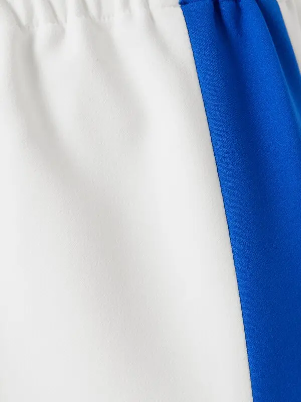 LA LIGNE Side Stripe Wide-leg Pants - White