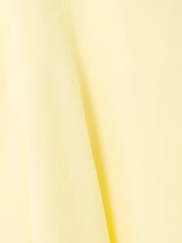 Simkhai Maddy Cutout Cotton-blend Midi Dress - Yellow