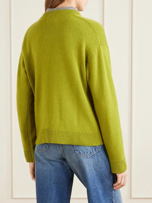 THE ELDER STATESMAN Zuma Cashmere Sweater
