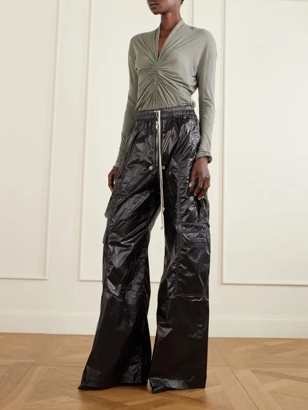Rick Owens Jumbo Belas Wide-leg Cargo Pants