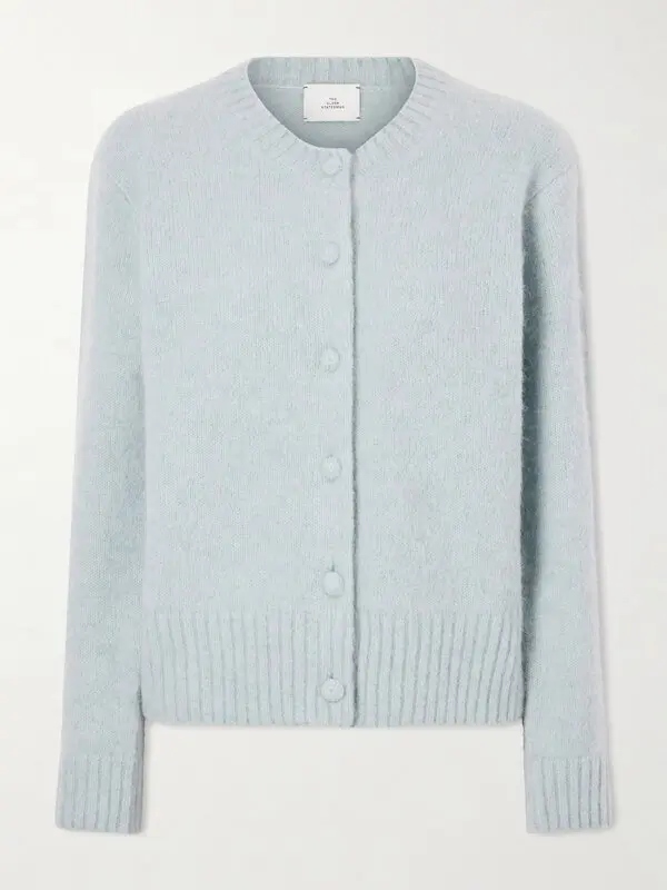 THE ELDER STATESMAN Indie Alpaca-blend Cardigan