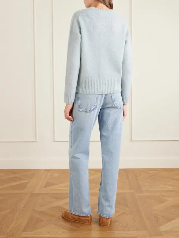 THE ELDER STATESMAN Indie Alpaca-blend Cardigan