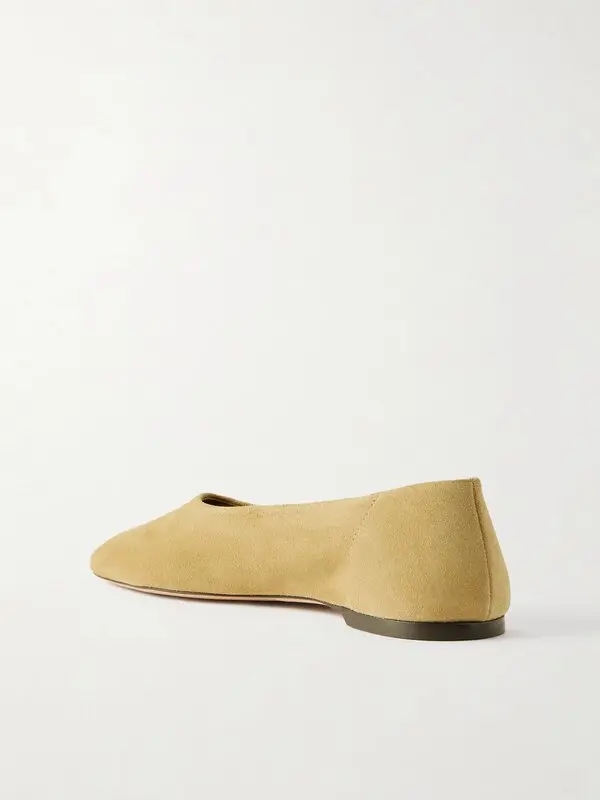 TOTEME Slip Suede Ballet Flats