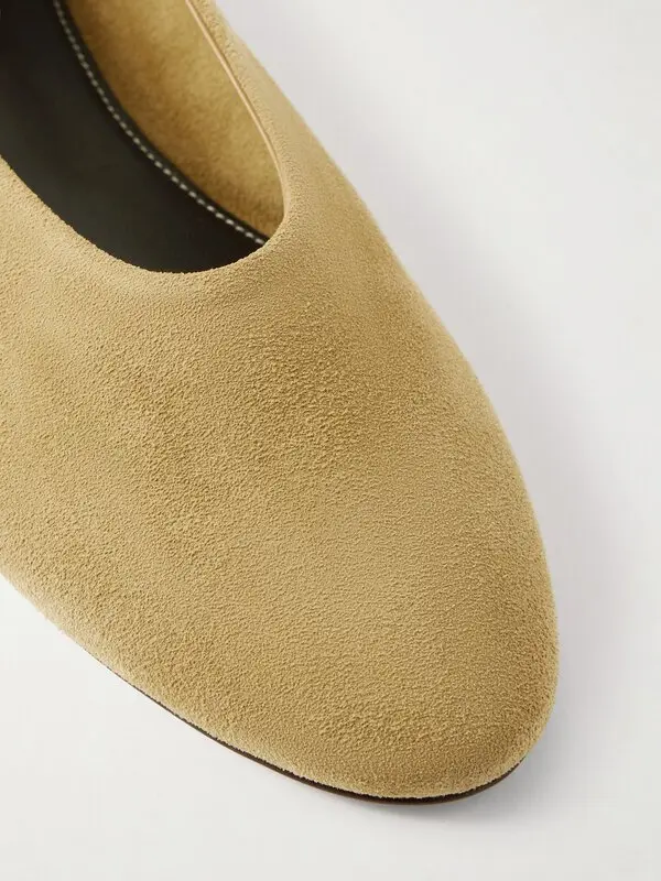 TOTEME Slip Suede Ballet Flats