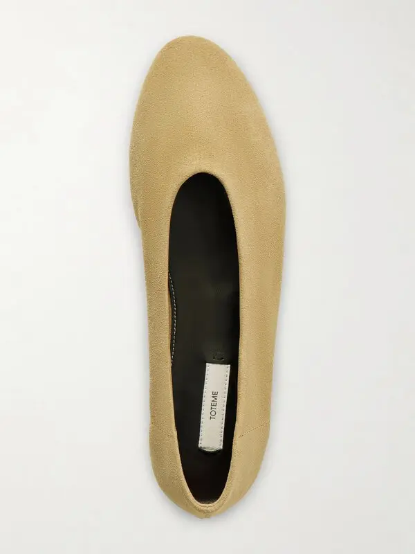 TOTEME Slip Suede Ballet Flats