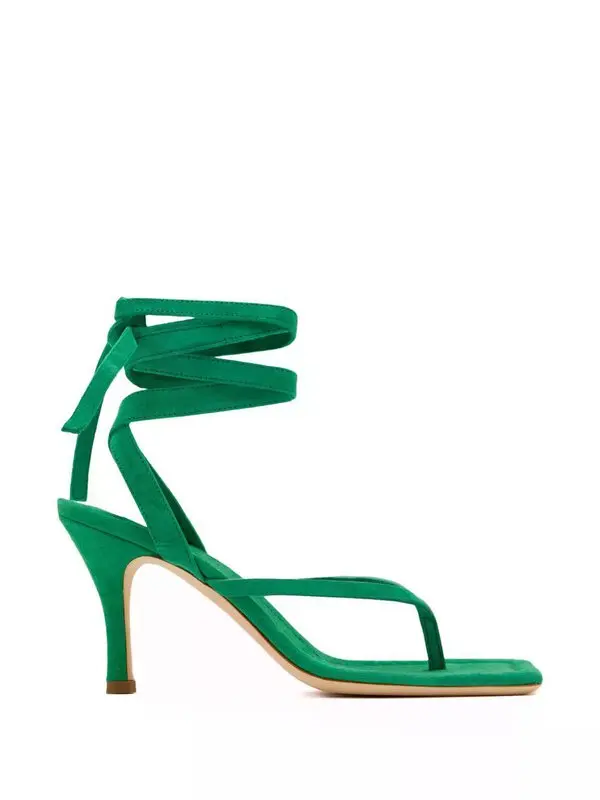 Christopher Esber Frida Tie Sandals - Green