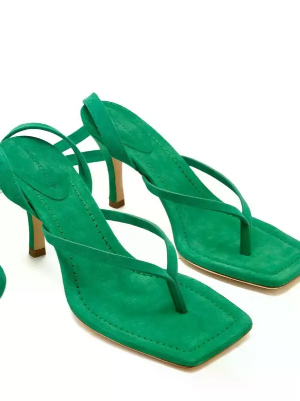 Christopher Esber Frida Tie Sandals - Green