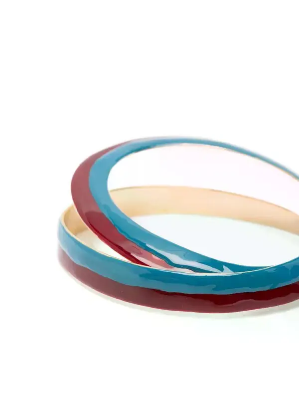 Marni Enamel Spiral Bracelet