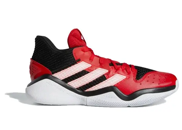 Adidas Harden Stepback Sneakers - Core Black/scarelet Red/cloud White
