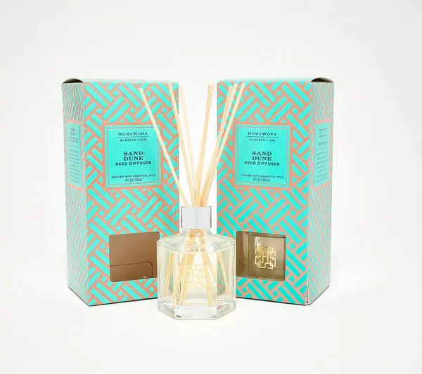HOMEWORX BY SLATKIN + CO. Homeworx Slatkin +co.s/2 Springfling Reed Diffusers Sand - One-color