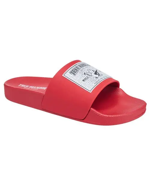 True Religion Kendra Pool Slide - Red