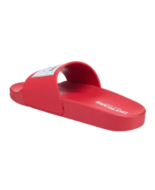 True Religion Kendra Embellished Pool Slide Sandals