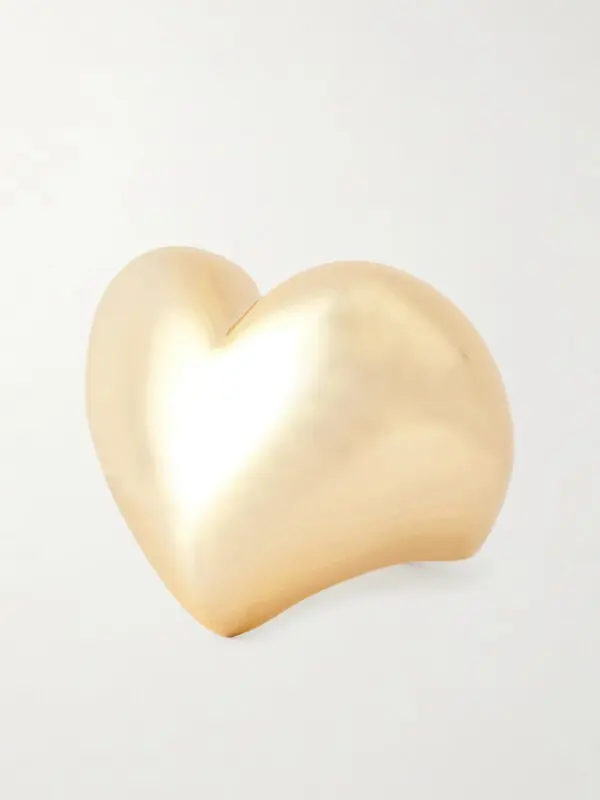 JENNIFER FISHER Puffy Heart -plated Ring - Gold