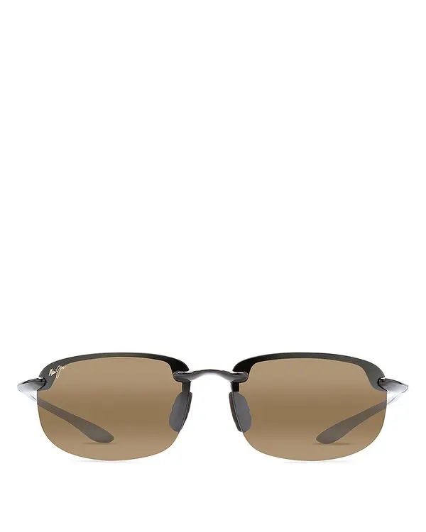 Maui Jim Hookipa Rimless Rectangular Sunglasses