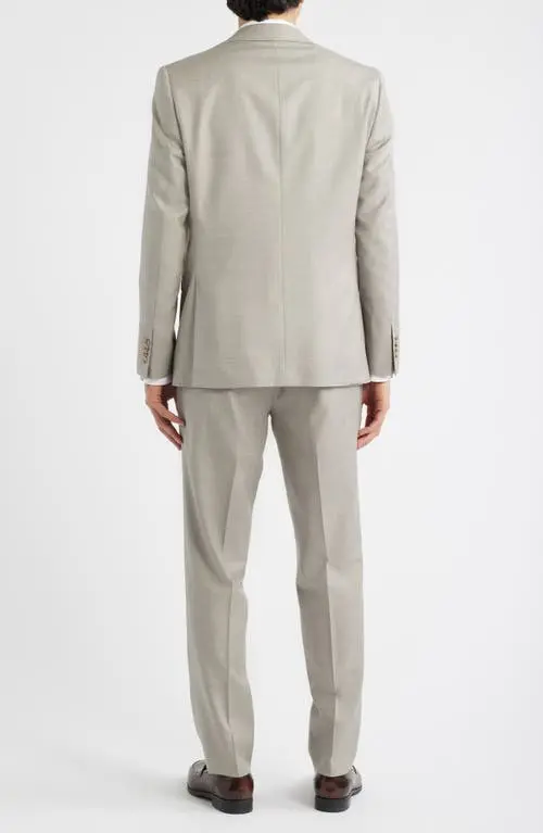 JACK VICTOR Esprit Tan Mélange Wool Suit