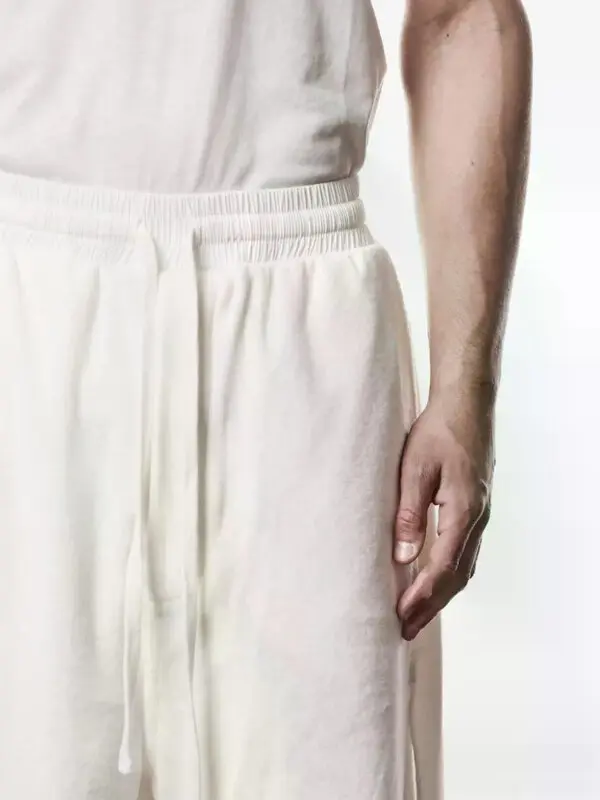 THOM KROM Drawstring Pocket Shorts - White