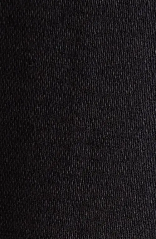 Elan Wide Leg Cotton & Linen-blend Cover-up Jumpsuit - Black