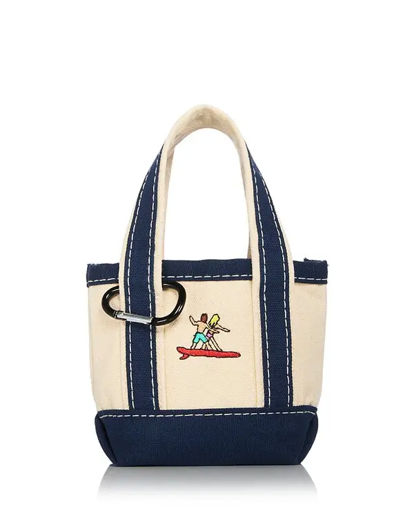 C.BONZ Cali Surfers Tiny Canvas Tote Bag