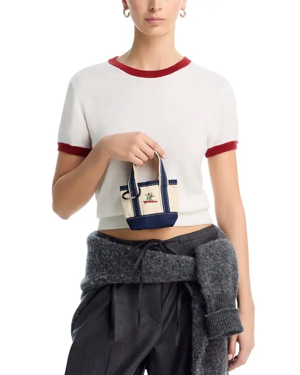C.BONZ Cali Surfers Tiny Canvas Tote Bag