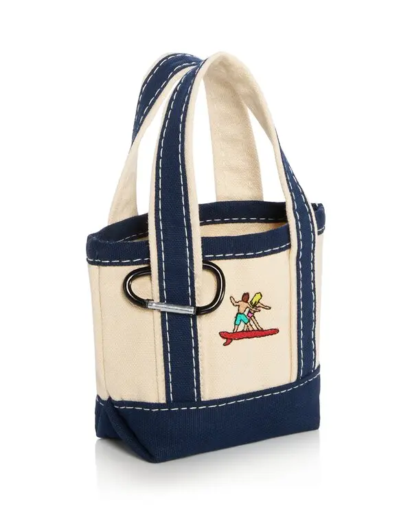 C.BONZ Cali Surfers Tiny Canvas Tote Bag
