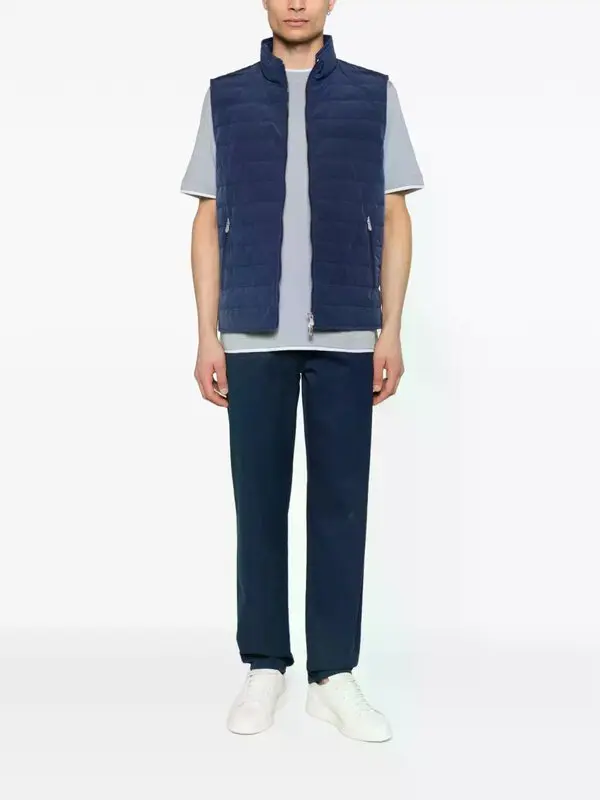 Brunello Cucinelli Logo Jeans - Blue