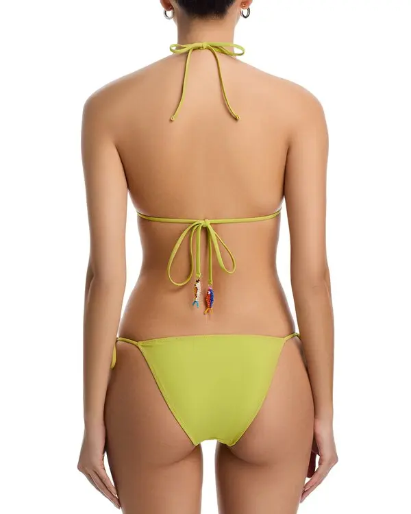 Solid & Striped The Iris Triangle Bikini Top - Guava