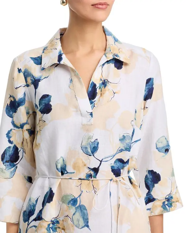Tommy Bahama Beleza Blossom Three-quarter Sleeve Shift Dress