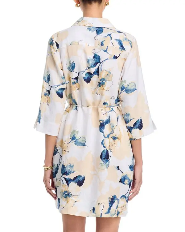 Tommy Bahama Beleza Blossom Three-quarter Sleeve Shift Dress