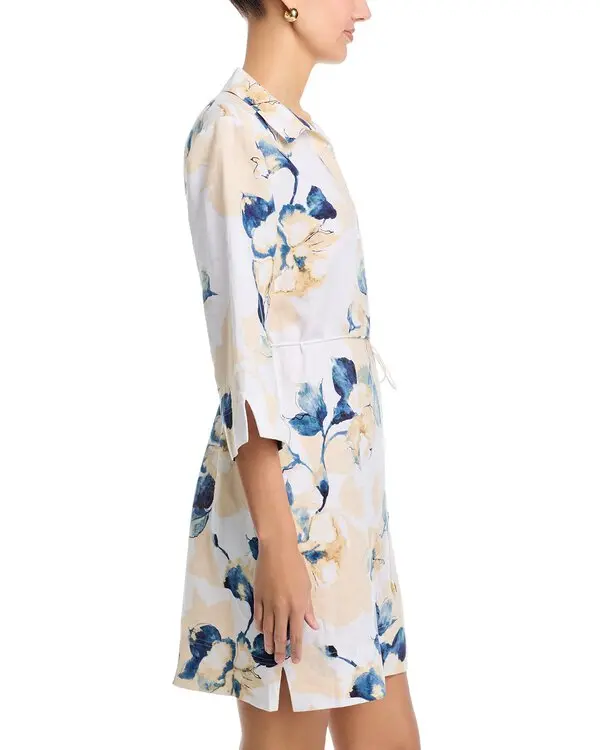 Tommy Bahama Beleza Blossom Three-quarter Sleeve Shift Dress