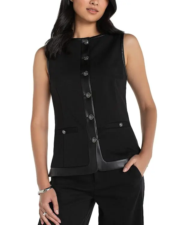 LIVERPOOL Sleeveless Button Detailed Vest